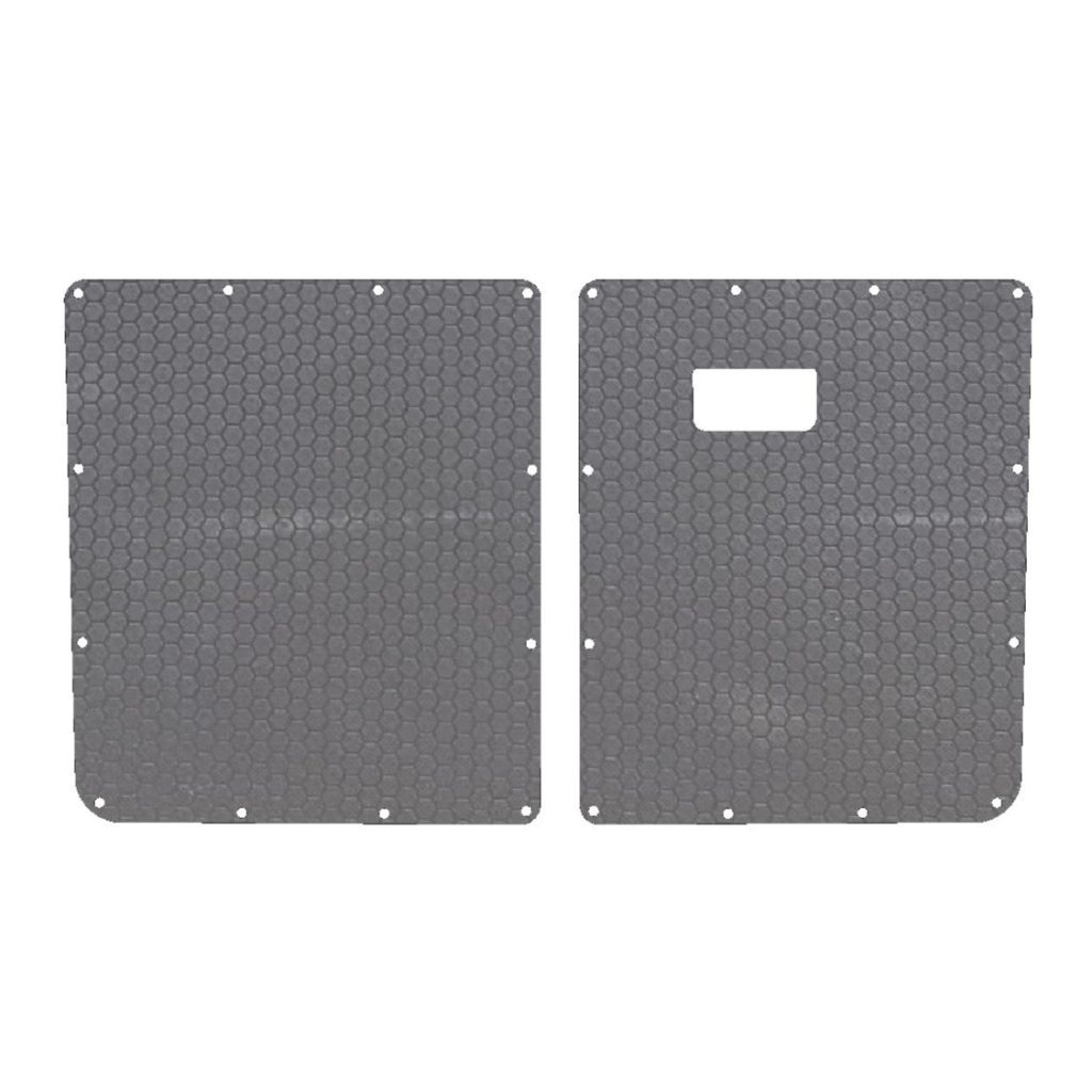 VW Transporter T5–T6.1 Barn Door HEX PLY Panels - Vanbus